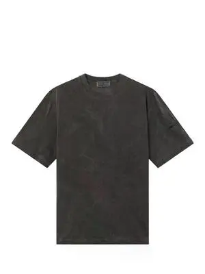 Stone Island Faded-effect Logo-patch T-shirt - Grey
