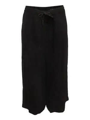 Loewe Drawstring Wide-leg Trousers - Black