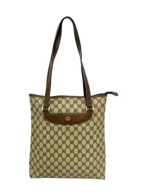 Gucci Gg Supreme Tote Bag - Neutrals