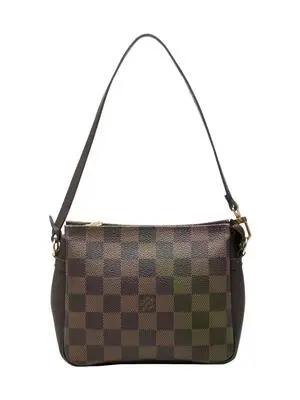 LOUIS VUITTON Damier Ebene Trouss Pouch - Brown