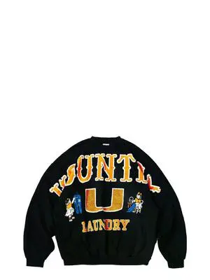 Kapital Big Kountry Graphic-print Sweatshirt - Black