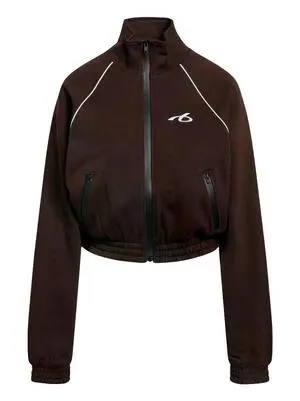 BALENCIAGA Balenciaga Cropped Piped-Trim Performance Track Jacket