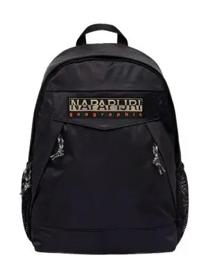 NAPAPIJRI Olina Logo-patch Backpack - Black