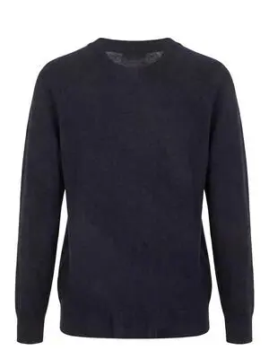 Peserico Striped Crew Neck Sweater - Blue