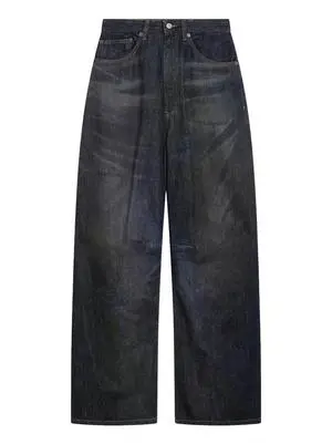 MAISON MARGIELA Faded Wide-leg Jeans - Blue