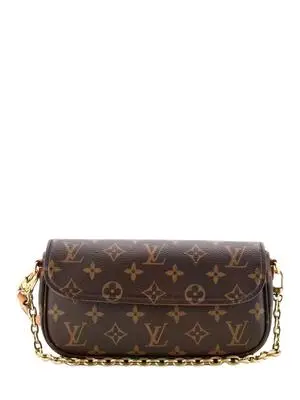 LOUIS VUITTON Ivy Wallet On Chain Monogram Canvas Shoulder Bag - Brown