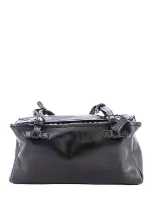 Givenchy Pandora Patent Mini Shoulder Bag - Black