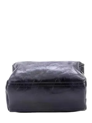 Givenchy Pandora Patent Mini Shoulder Bag - Black