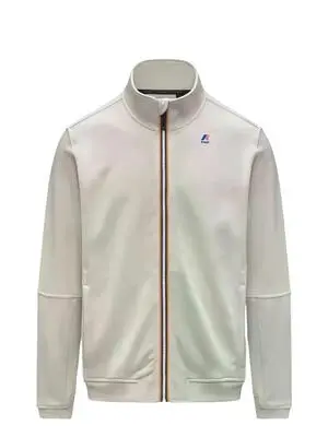 K-WAY Zip-up Sweatshirt - Neutrals