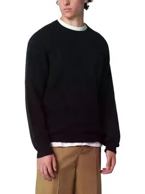 ROBERTO COLLINA Crew Neck Knit Sweater - Blue