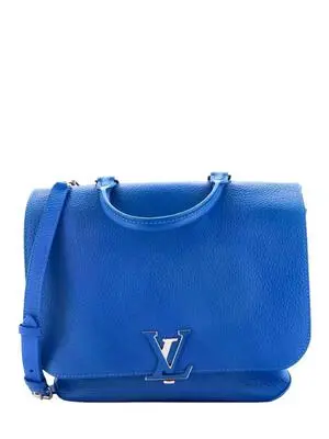LOUIS VUITTON Volta Handbag Leather Satchel - Blue