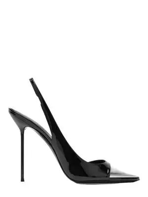 Paris Texas Lidia Slingback Sandals - Black