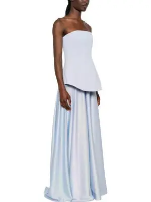 SOLACE LONDON Solace London Oriana Strapless Maxi Dress