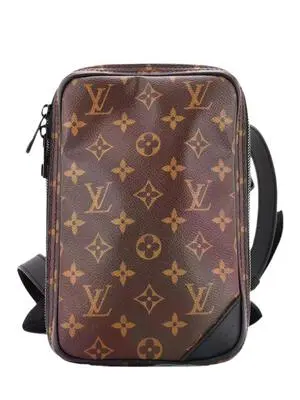 LOUIS VUITTON Monogram Canvas Utility Side Bag - Brown