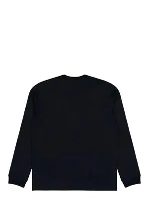 Comme Des Garçons Chest-pocket Long-sleeve T-shirt - Black