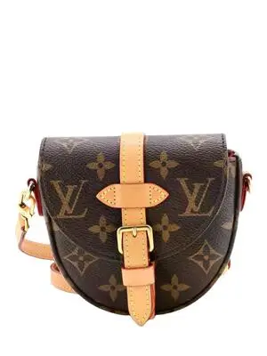 LOUIS VUITTON Monogram Canvas Micro Crossbody Bag - Brown