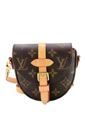 LOUIS VUITTON Monogram Canvas Micro Crossbody Bag - Brown