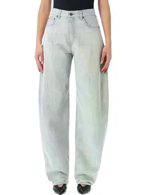 HAIKURE Bibi Rounded-leg Jeans - Blue