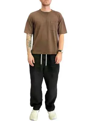 ATOMO FACTORY Cotton T-shirt - Brown