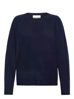 EMERSON RENALDI Raglan Sleeve Crew Neck Sweater - Blue
