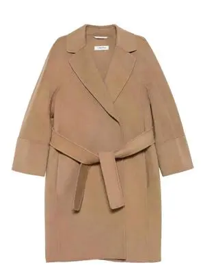 MAX MARA S Max Mara Arona Belted Wool Coat