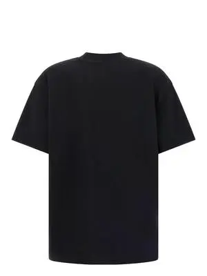 Off-White Logo Print Cotton T-shirt - Black