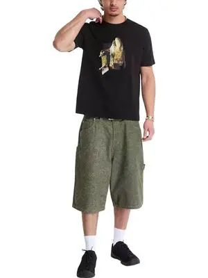 DIME Rollin Head Graphic Print T-shirt - Black