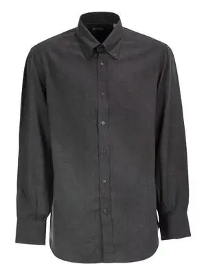BRUNELLO CUCINELLI Button-down Inverted-pleat Shirt
