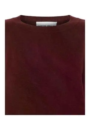 EMERSON RENALDI Fine Knit Crew Neck Sweater - Red