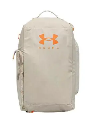Under Armour Camo-print Logo-print Holdall - Neutrals