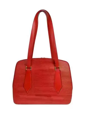 LOUIS VUITTON 1998 Voltaire Tote Bag - Red