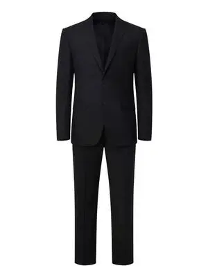 Emporio Armani Notch-lapel Single-breasted Suit - Grey