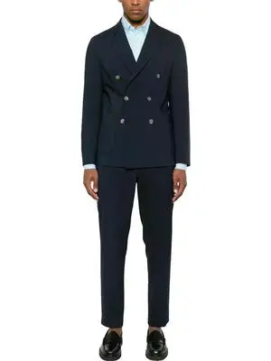 LUIGI BORRELLI Striped Shirt - Blue