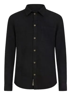 REVOLUTION NOW Long-sleeve Button-down Shirt - Black