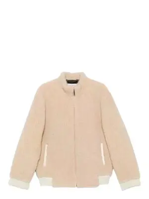 GOD'S TRUE CASHMERE Ribbed-hem Jacket - Neutrals