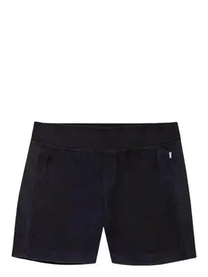 Orlebar Brown Elasticated-waistband Textured Shorts - Blue