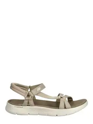 Sketchers Skechers Gowalk Flex Touch-Strap Sandals Neutrals
