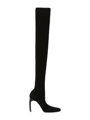Victoria Beckham Harlow Thigh-high Stiletto Boots - Black