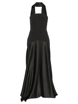 Solace London Mae Strapless Maxi Dress - Black