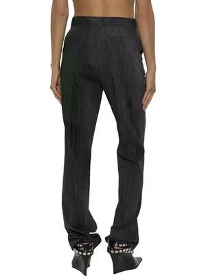 IRO PARIS Kepia Pinstripe Tailored Trousers - Grey