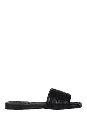 Paul Smith Quilted Swirl Sandals - Black