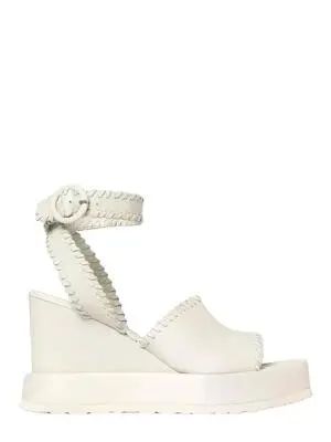 PALOMA BARCELO Wedge Sandals - Neutrals
