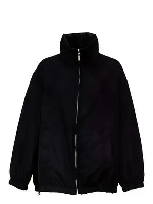 Max Mara Claudia Reversible Bomber Jacket - Black