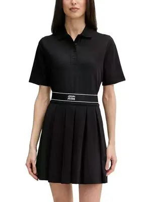 JOOP! Talena Logo-waistband Polo Shirt - Black