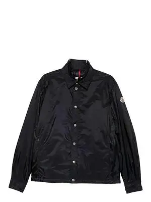 Moncler Meridelle Logo Patch Press-stud Jacket - Blue