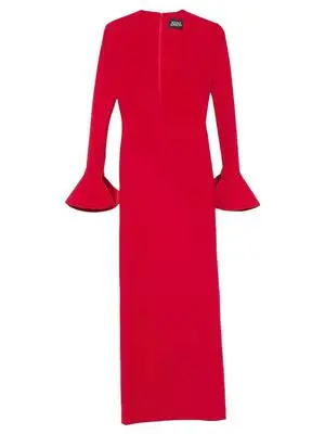 SOLACE LONDON Solace London Hutton V-Neck Maxi Dress