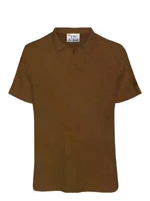 MC2 SAINT BARTH Fraser Short-sleeve Polo Shirt - Brown
