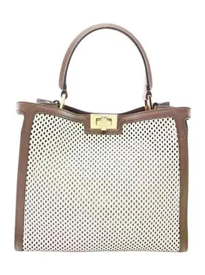 FENDI Fendi Peekaboo Punching Handbag