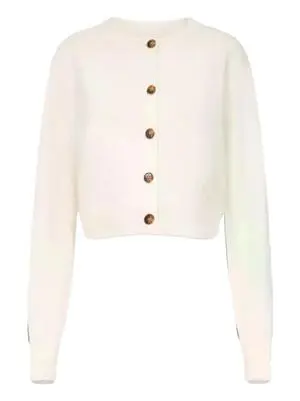 Loulou De Saison Heike Cashmere Cardigan - Neutrals