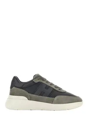 Hogan Interactive³ Sneakers With Paneled Design - Blue